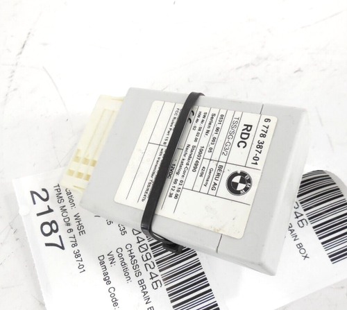 2007-2011 BMW X5 Tire Pressure TPMS Control Module OEM Thru 9/10 | eBay