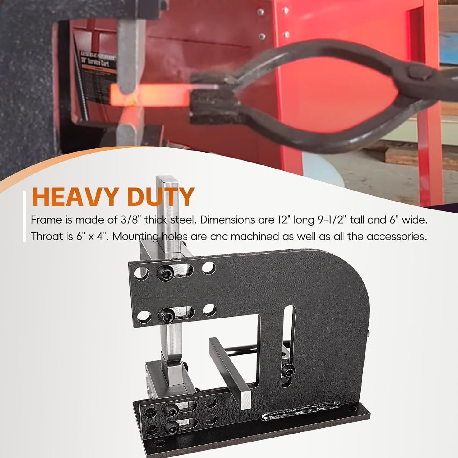 Heavy Duty Forge Wizard Blacksmith Tool Fuller Tool, Cut off Tool w ...
