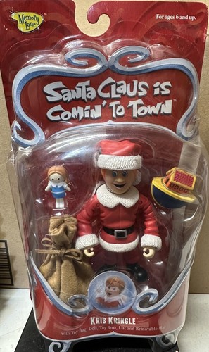 Vintage Santa Claus is Coming to Town Young Santa Kris Kringle Memory ...