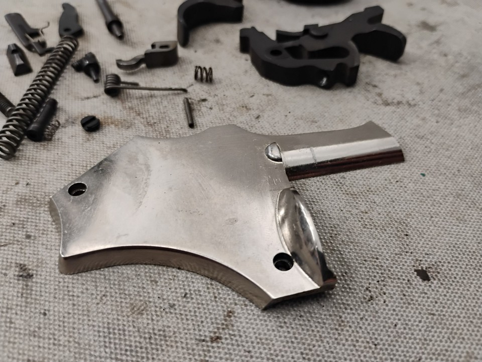 Dan Wesson 357 Magnum Parts Lot Gunsmith Repair Grip Hammer Trigger ...