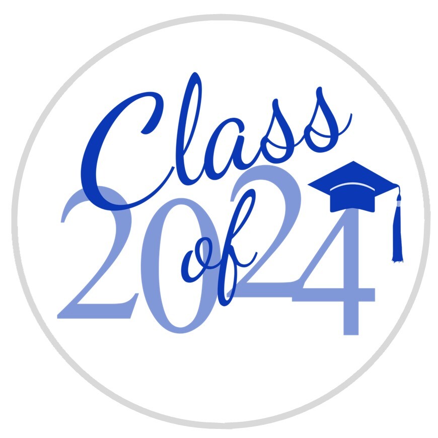 Graduation Class Of 2024 Blue