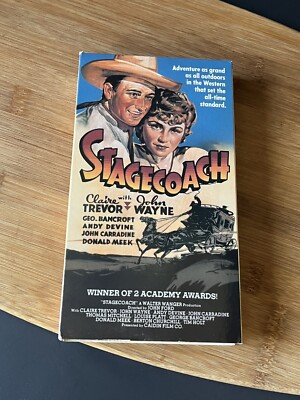 Stagecoach John Wayne, Thomas Mitchell, VHS Watermark WB, New and SEALED | eBay