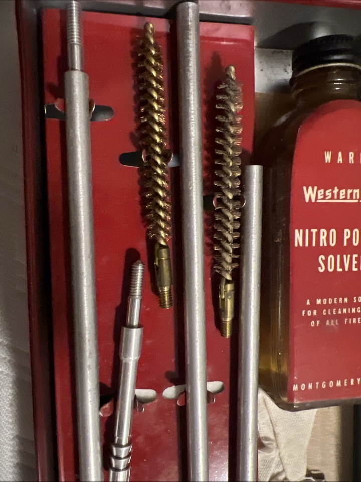 Vintage Wards Western Field Shotgun Cleaning Kit | eBay
