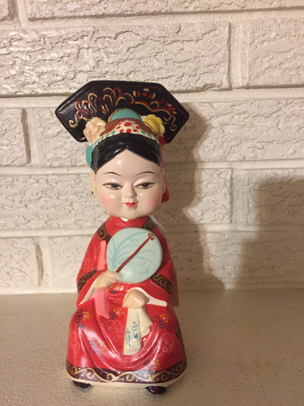 Vintage Rare Beautiful Japanese Geisha Girl Bobble Nodder Ceramic ...