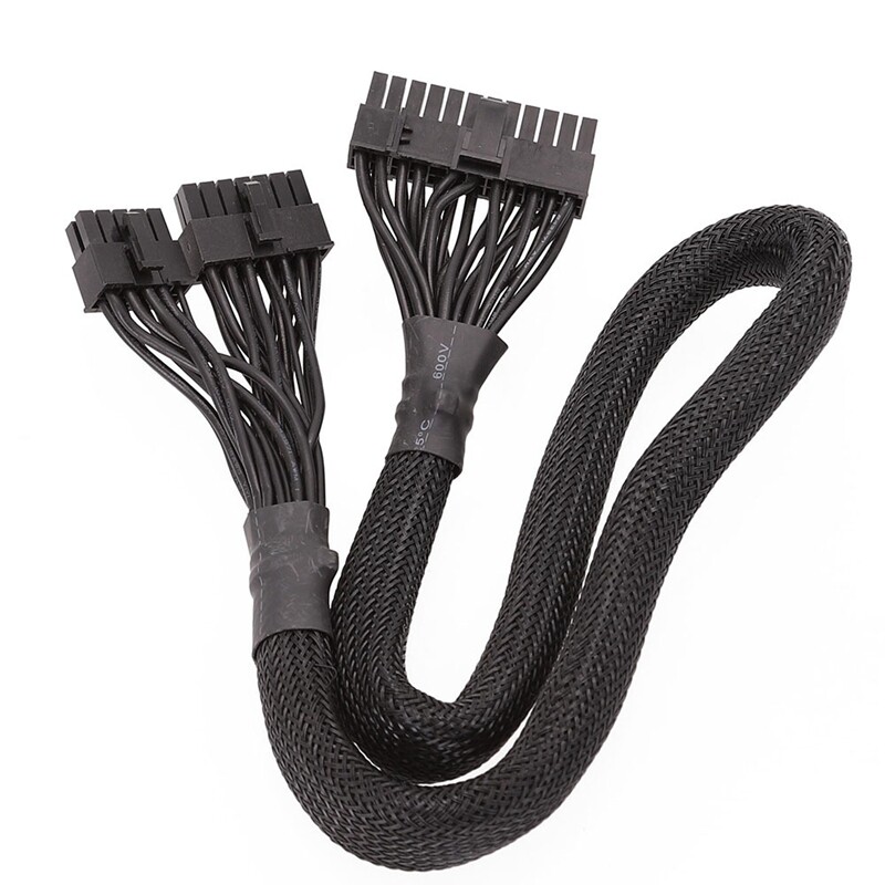 14+10Pin to 24 Pin ATX Supply Cable 20+4 Pin PC PSU Motherboard Cable ...