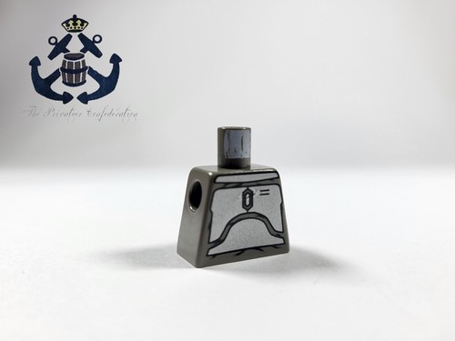 LEGO 2002 Star Wars Minifigure Torso Mandalorian Armor 973pb0262 For ...