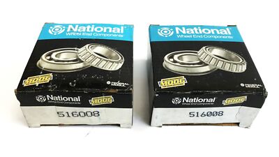 National 3-3/8 inch x 1-3/4 inch Rear Wheel Bearing 516008 [Lot of 2 ...