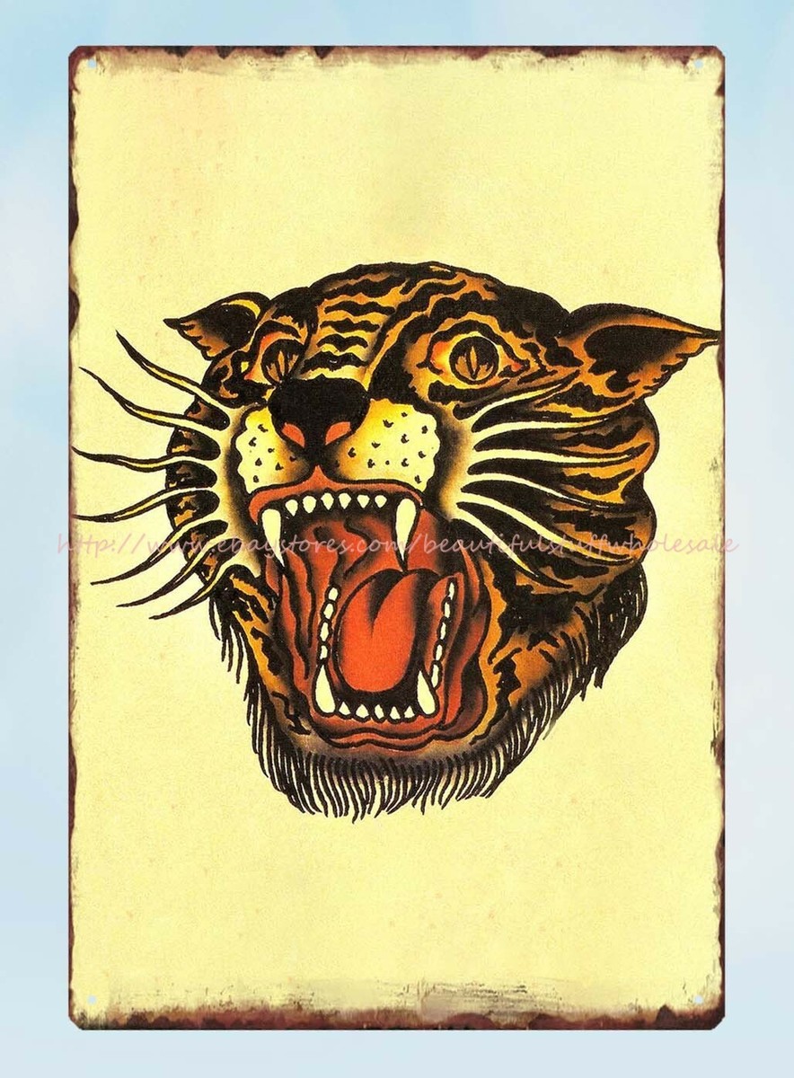 Sailor Jerry Tiger Head