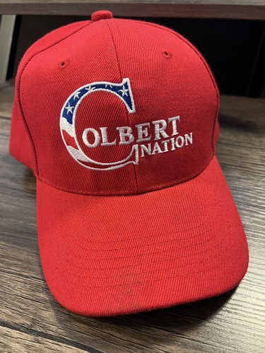 Colbert Nation Olympic US Speedskating Red Strapback Baseball Hat Cap ...