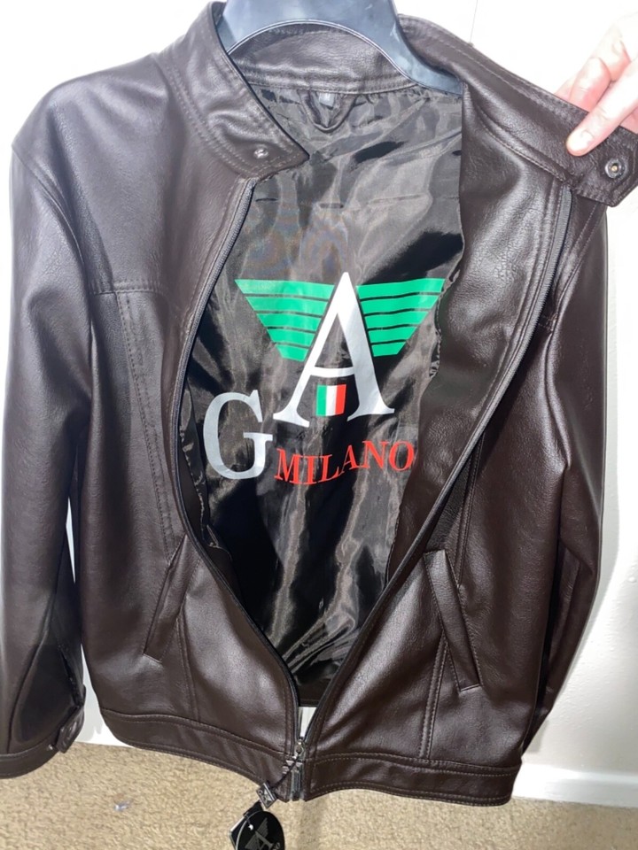 ag milano leather jacket | eBay