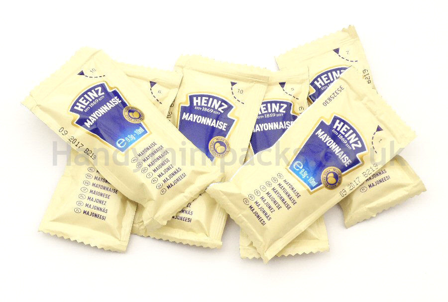 Heinz Mayonnaise Sachets Packs of 6,12,24,36 & 50 Individual Portions ...