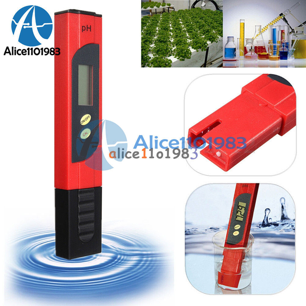 Digital LCD PH Meter TDS EC Water Purity PPM Filter Hydroponic Pool ...