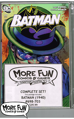 BATMAN (2010) #698-703 A Prelude To Bruce Wayne The Road Home Complete ...