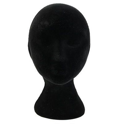 Partial-Body & Mannequin Parts - Styrofoam Mannequin Female Head Display 11