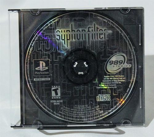 Syphon Filter PS1 Sony Playstation DISC ONLY 989 Studios | eBay