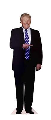 Aahs Engraving President Donald Trump Buddy Life Size Cardboard Stand ...