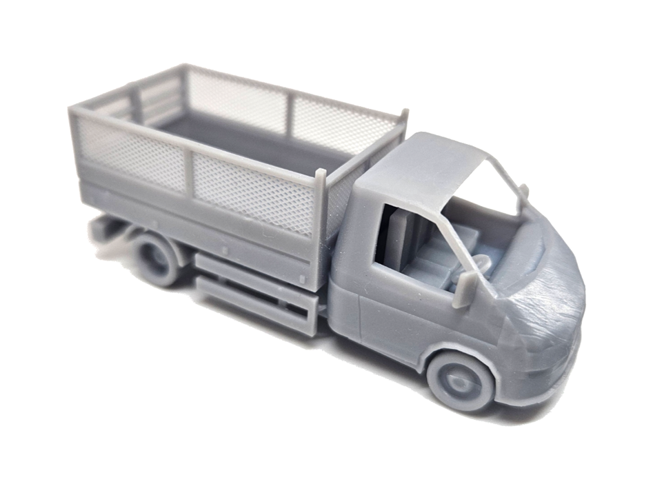 OO Gauge Caged Back Van Model Railway Scenery | eBay UK