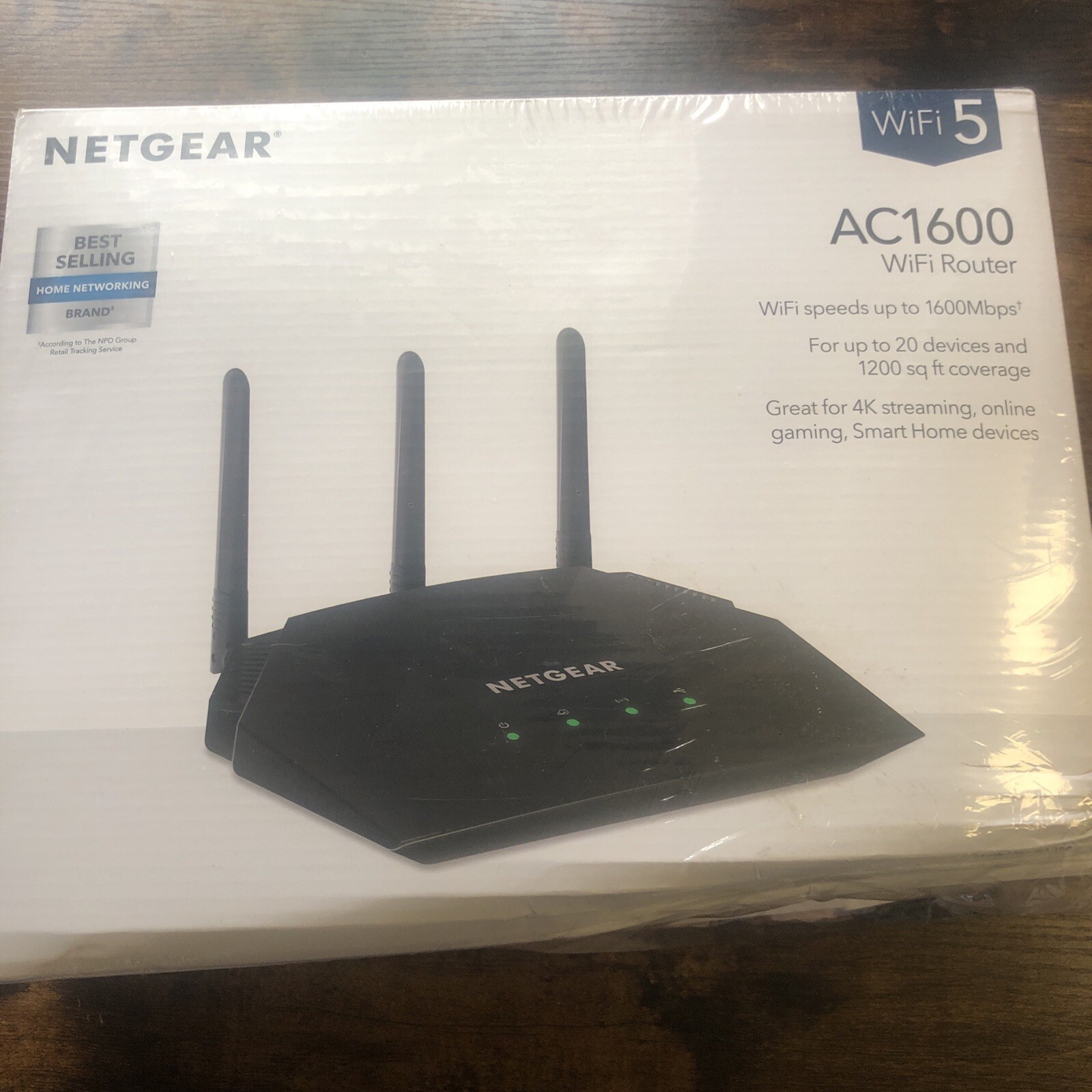 NETGEAR R6330 AC1600 1300 Mbps Dual-Band WiFi Router - Black for sale ...