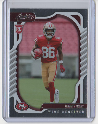 DANNY GRAY 2022 Absolute ROOKIE #133 SMU SAN FRANCISCO 49ers | eBay