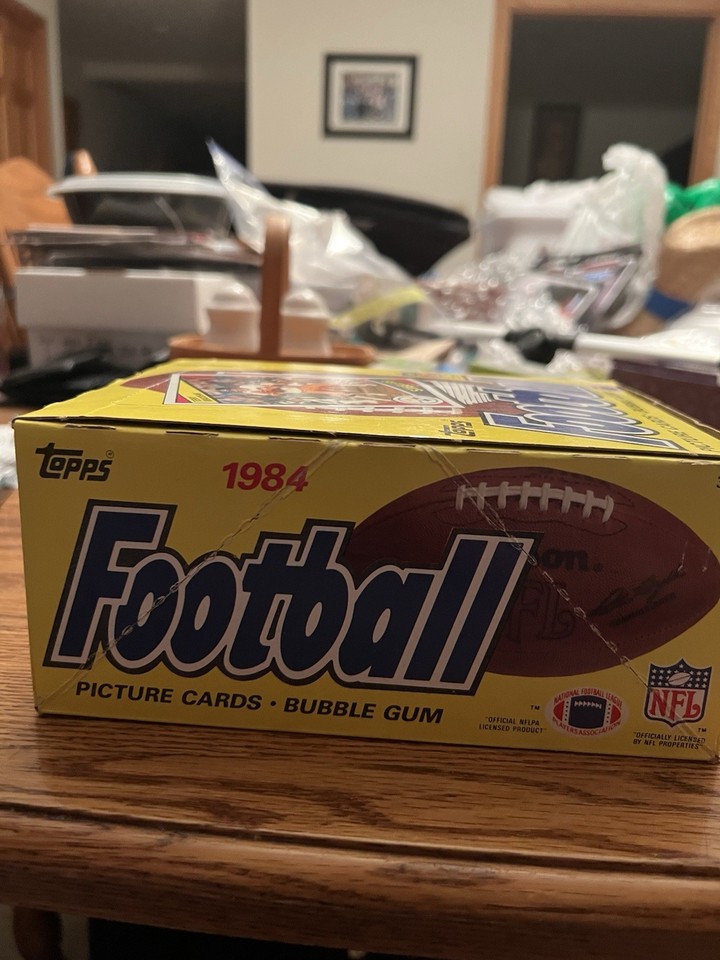 1984 Topps Football Wax Box | eBay