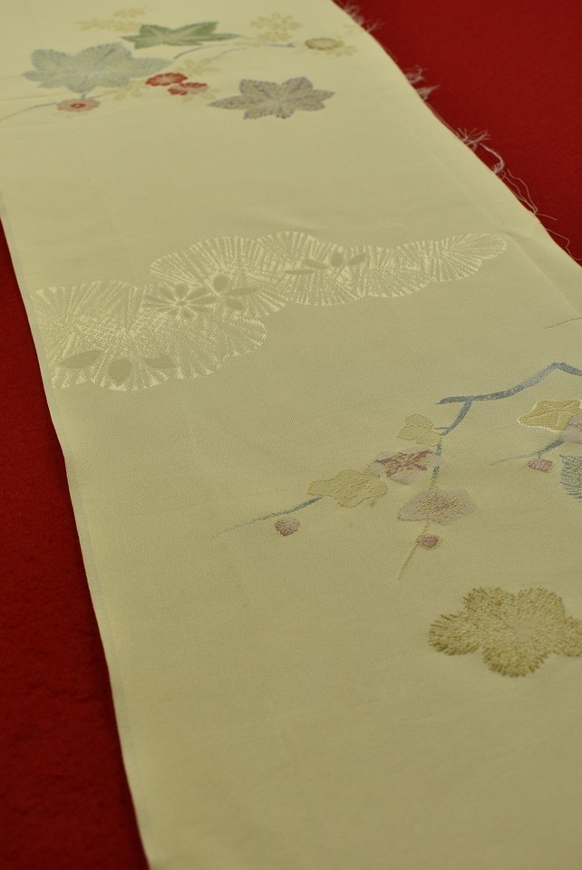 Japanese Fabric Silk Textile Vintage Kimono Antique BORO Patch Woven 49 ...