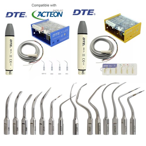 Woodpecker DTE Dental Ultrasonic Scaler Piezo Tips DTE-V2 V3 LED ...