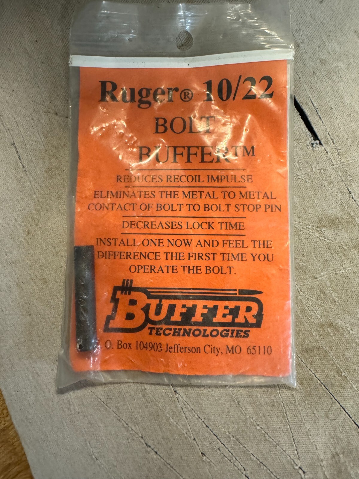 Buffer Tech Ruger 10/22 Bolt Buffer | eBay