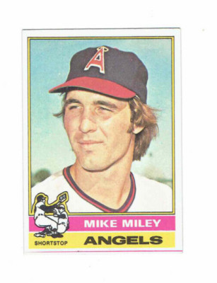 Mike Miley California Angels SS #387 Topps 1976 #Baseball Card | eBay