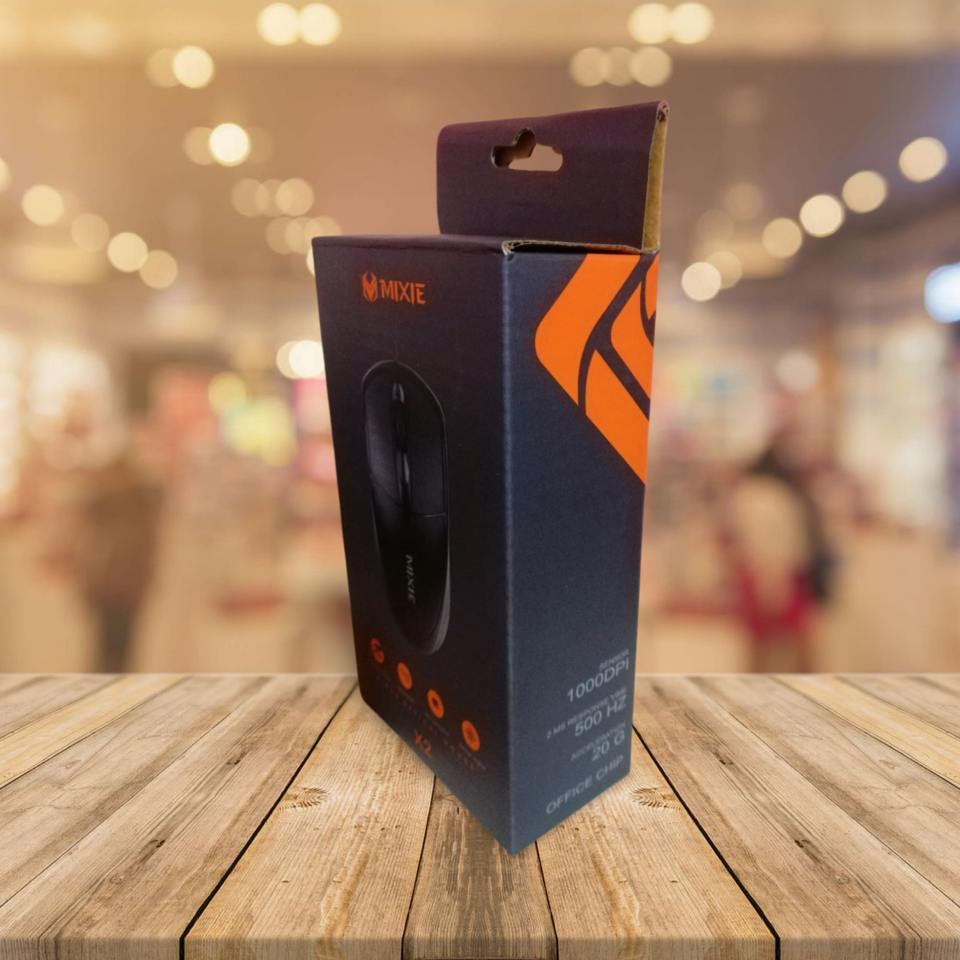 Mixie X2 Wired USB Optical 1000DPI Gaming Mouse with Wheel | eBay