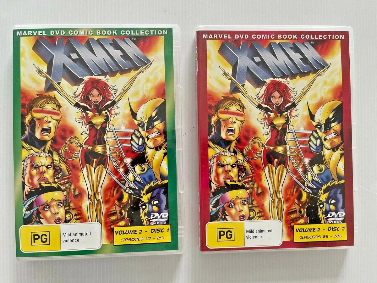 X Men Cartoon Dvd
