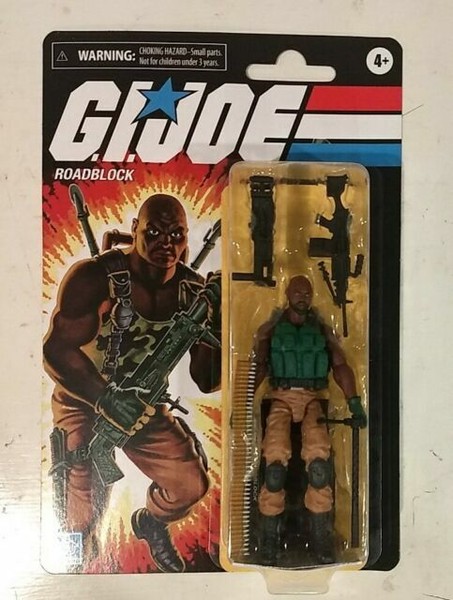 Hasbro GI Joe Retro Collection Roadblock Action Figure for sale online ...