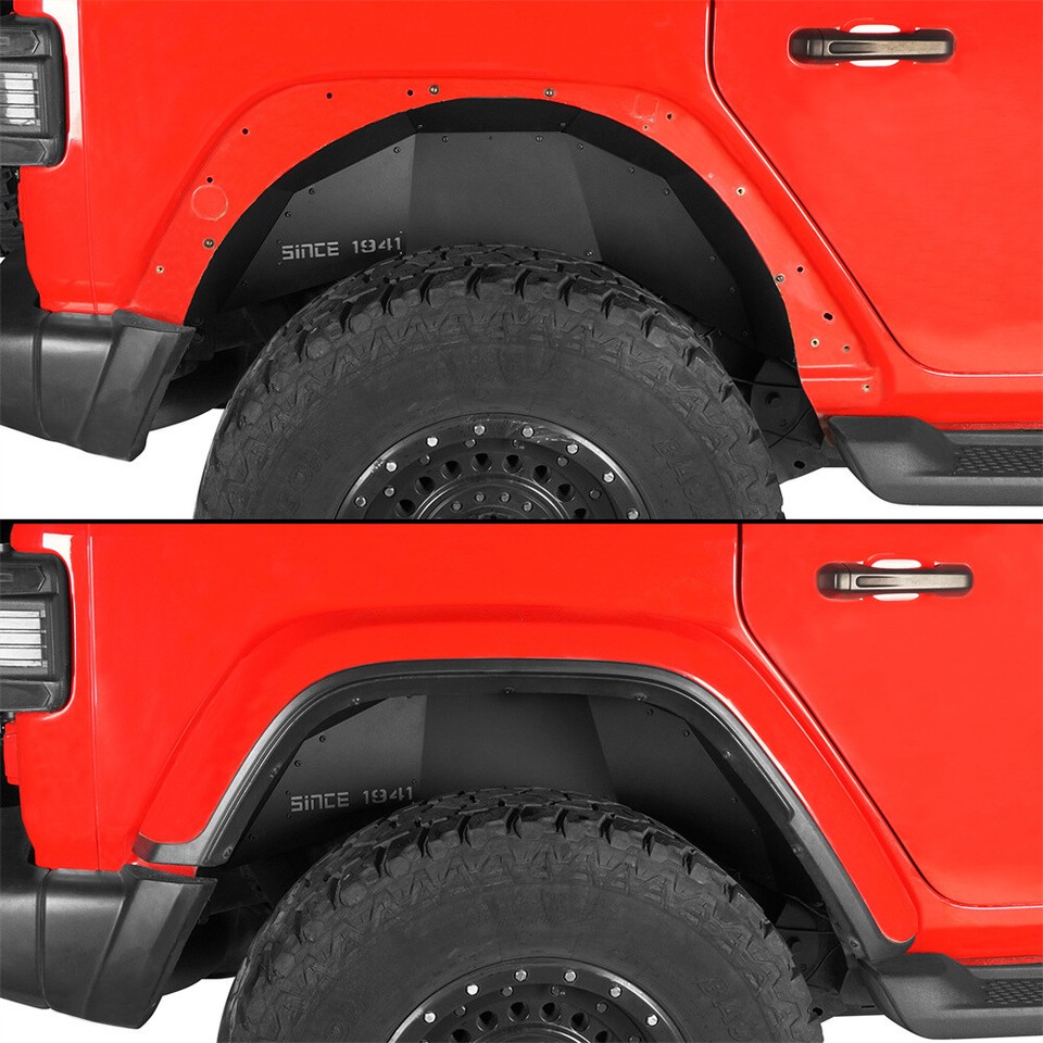 Front or Rear Inner Fender Liner Guard Fit 18-25 Jeep Wrangler JL ...