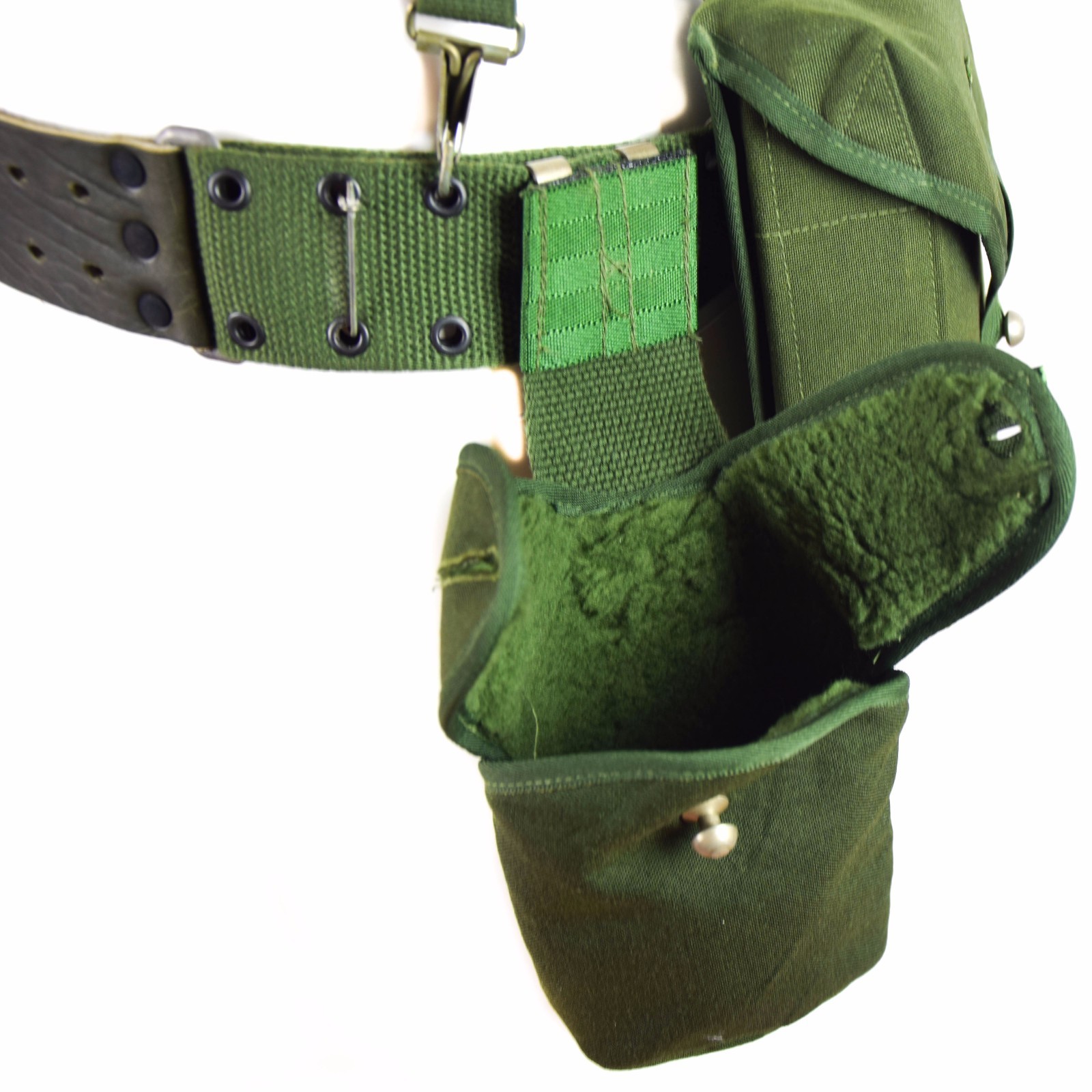 Original Swedish army Webbing rig system 304 tactical belt Y-straps ...