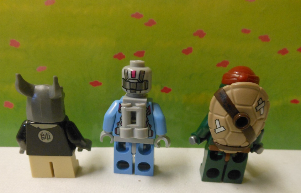 LEGO® TMNT MINI FIGURE Raphael TNT 041, KRAANG TNT006, SPLINTER TNT051 ...