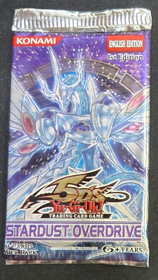 Yu-Gi-Oh! 5D's Stardust Overdrive 1st Edition Sealed Booster Pack | eBay