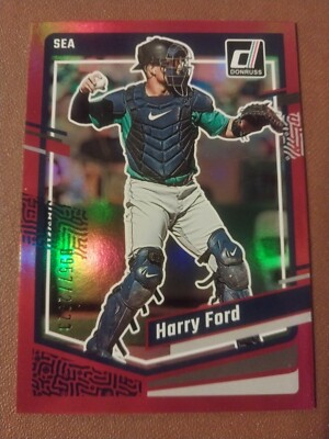 2023 HARRY FORD DONRUSS RED FOIL BASEBALL ROOKIE CARD RC /2023 #116 ...