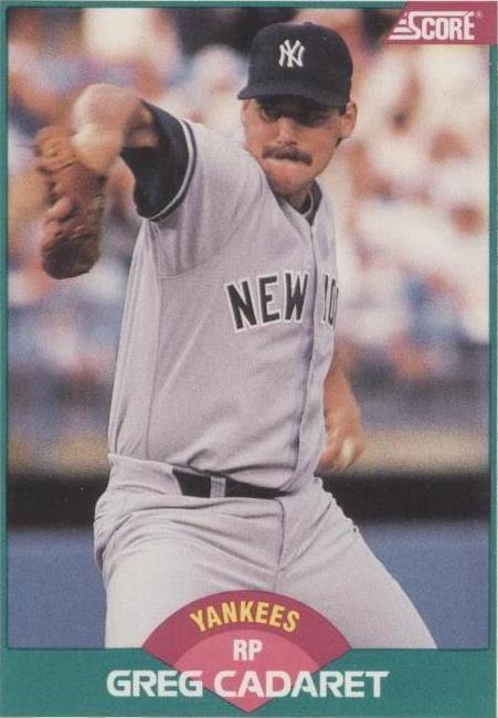 1989 Score Rookie & Traded - Greg Cadaret #69T for sale online | eBay