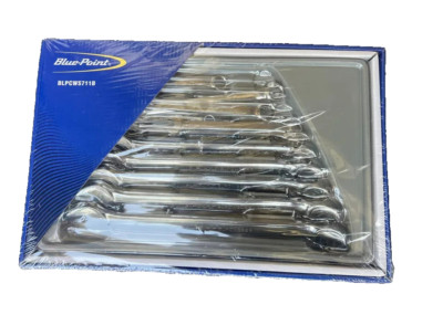 Blue-Point BLPCWS711B 3/8" thru 1" 12-point box combination Wrench SET ...