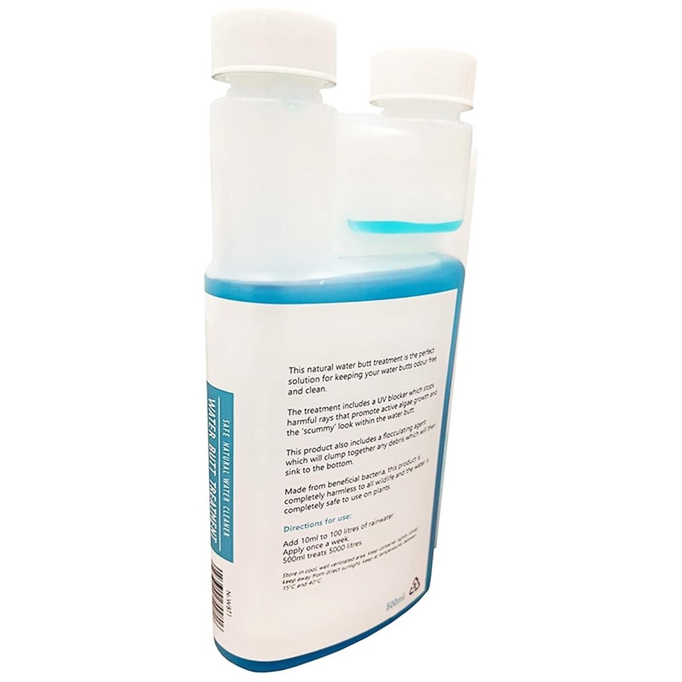 Safe Natural Water Butt UV Blocker Treatment Cleaner Prevents Algae ...