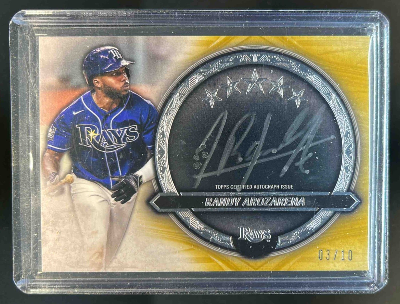 Randy Arozarena 2021 Topps Five Star #FSA-RA Gold /10 Price Guide ...