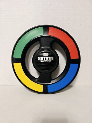 Simon Swipe Electronic Handheld Memory Game Toy Hasbro 2013 - Tested ...