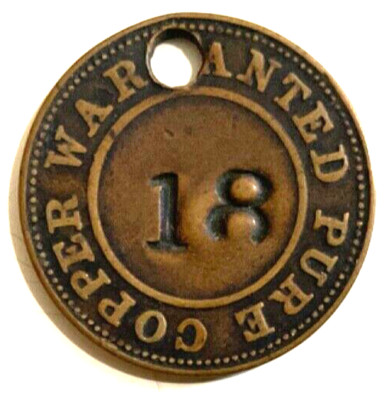 Pure Copper Token | eBay