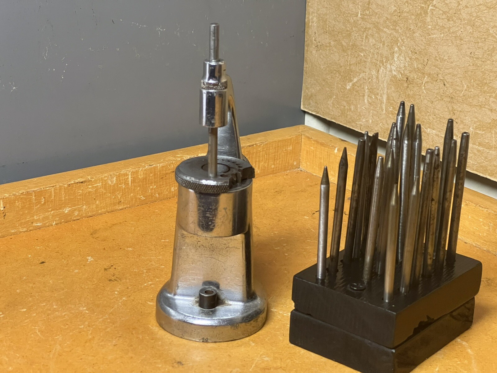 Mosely Staking Tool Jewel Jeweling Press Punch Set Watchmaker Repair | eBay