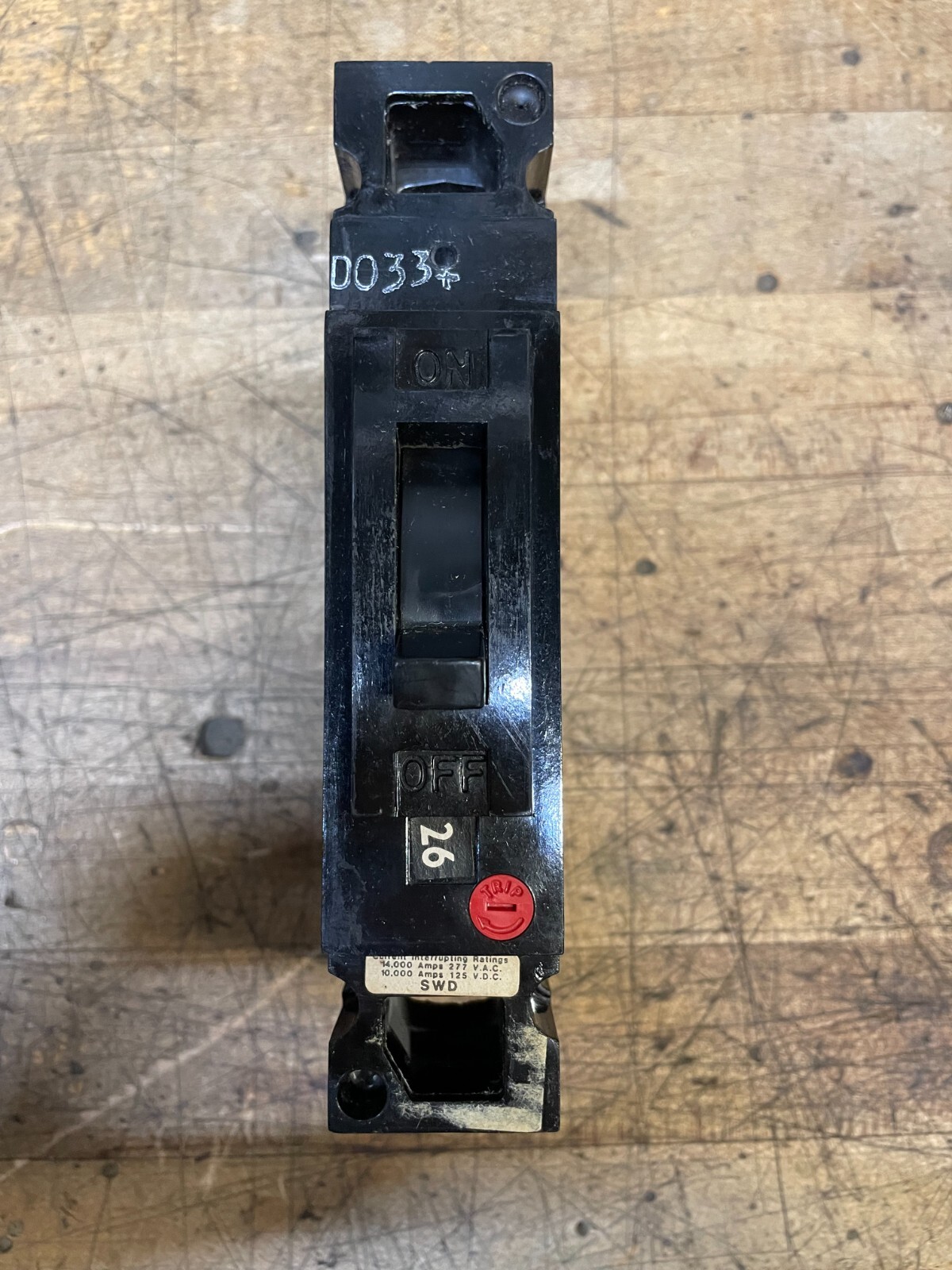 GE TED113020, 20 Amp 1 Pole 277V Circuit Breaker | eBay