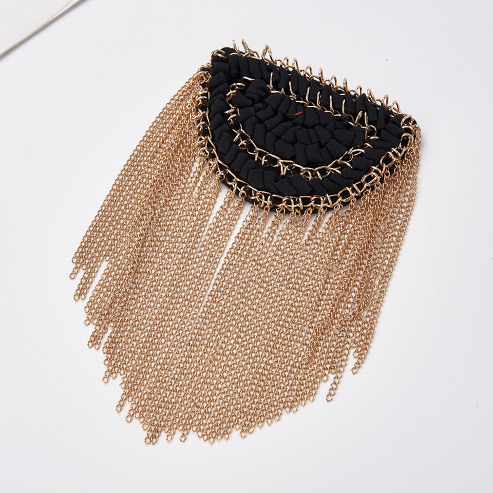 Unisex Women Men Fringe Pads Retro Epaulets Themed Party Shoulder ...