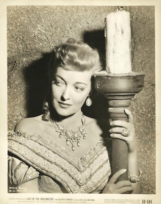 KARIN BOOTH in "Last of the Buccaneers" Original Vintage Photo PORTRAIT ...
