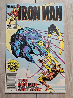 Iron Man #198 Marvel Comics 1985 Mid to Mid+ Grade | eBay