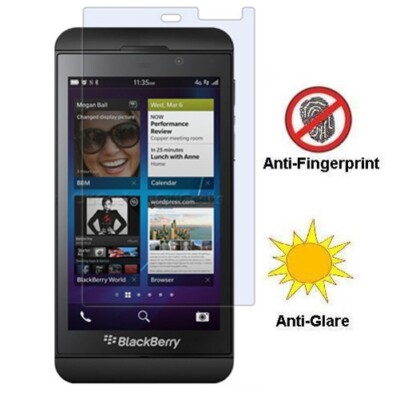 For Blackberry Z10 - Screen Protector Film TPU Anti-Glare Anti ...