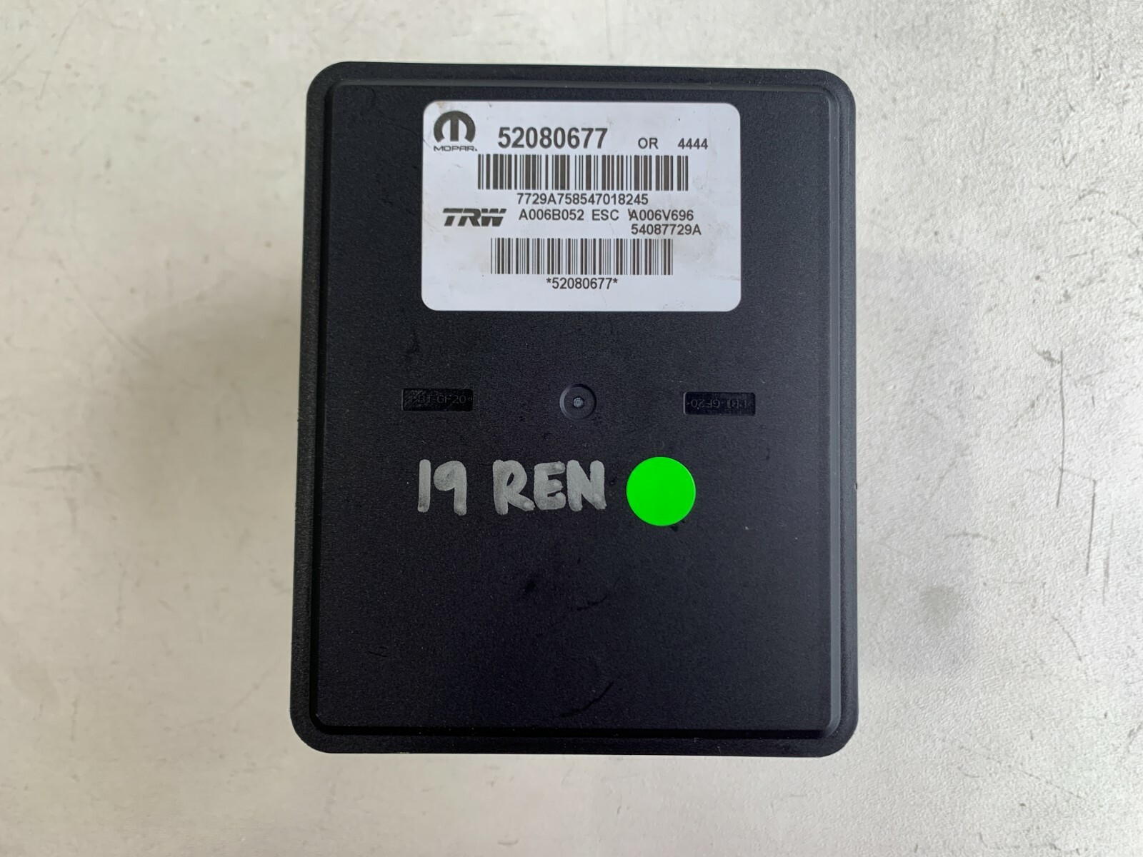 2015-2018 JEEP RENEGADE ANTI LOCK BRAKE ABS PUMP WITH MODULE 52080677 ...
