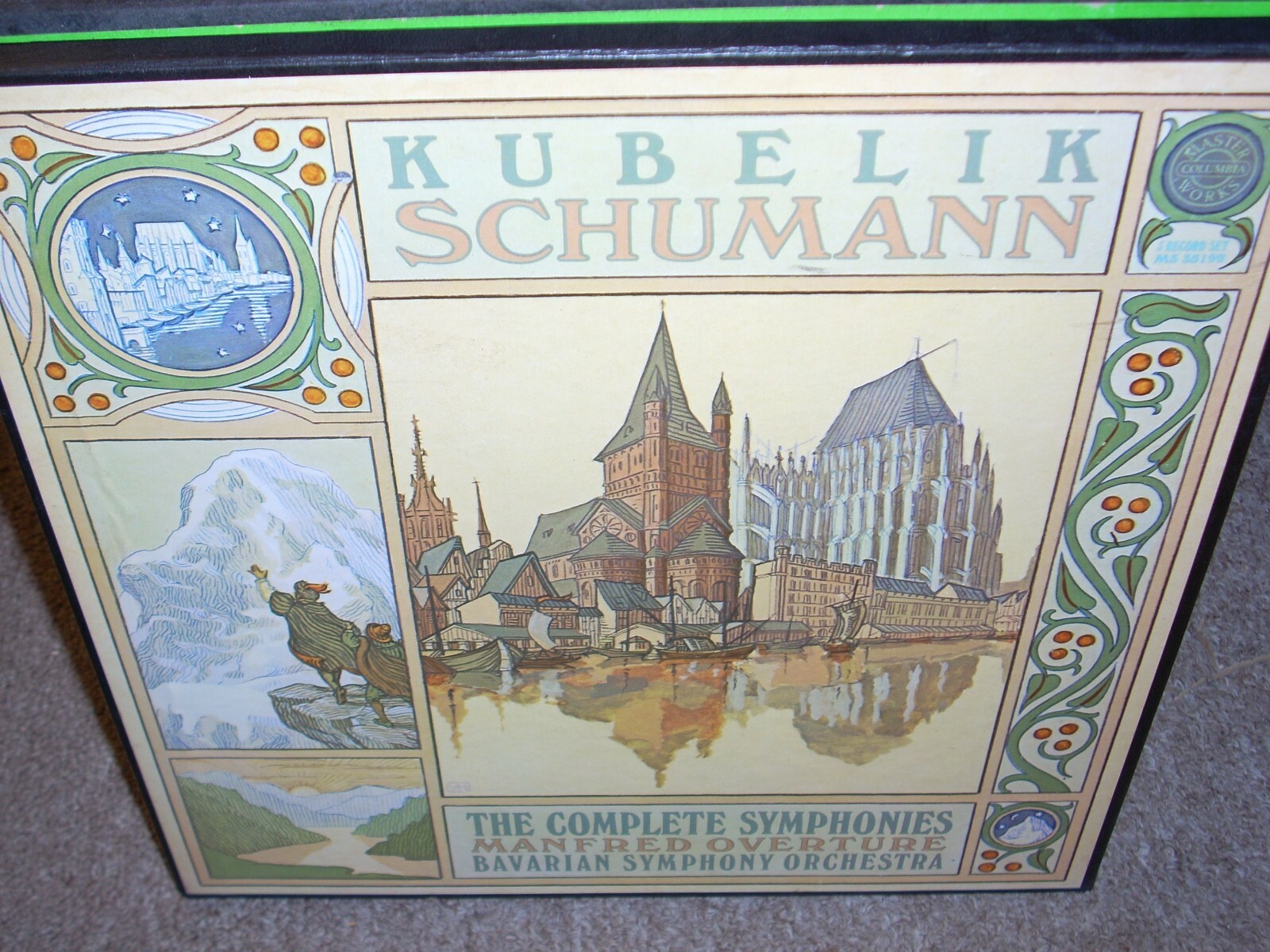 KUBELIK / SCHUMANN complete symphonies ( classical ) box columbia PROMO ...